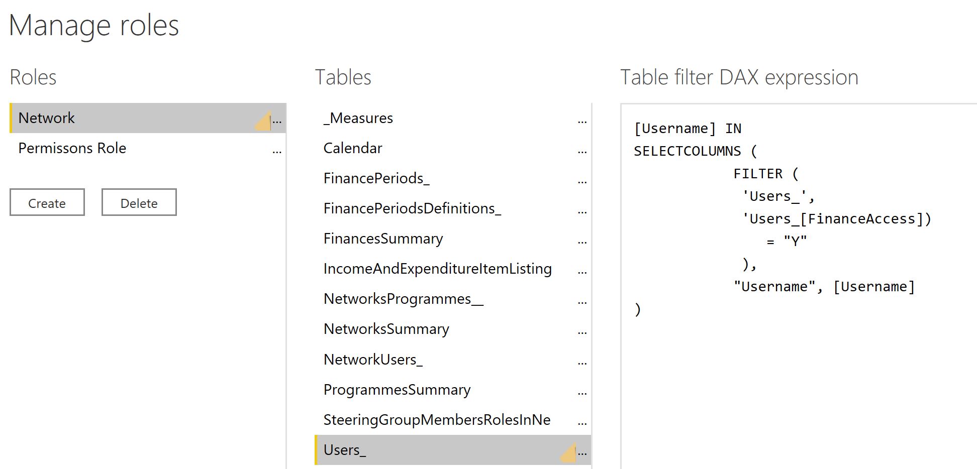 Solved: Help with DAX expression in RLS - Microsoft Fabric Community