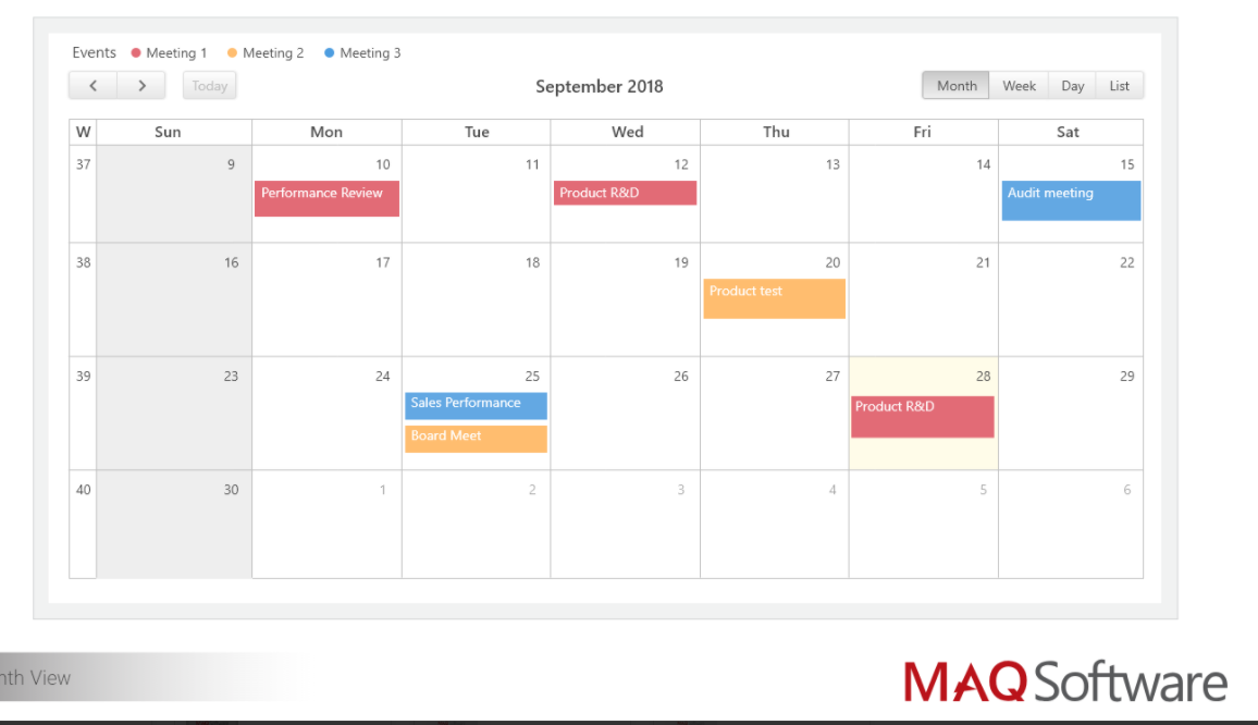 Calender visual with stages - Microsoft Fabric Community