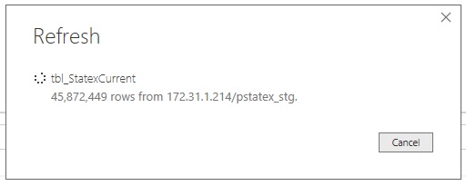 Refresh not completing after loading all rows - Microsoft Fabric Community