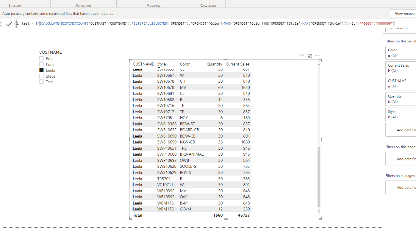 Solved: Identify matching results - Microsoft Fabric Community