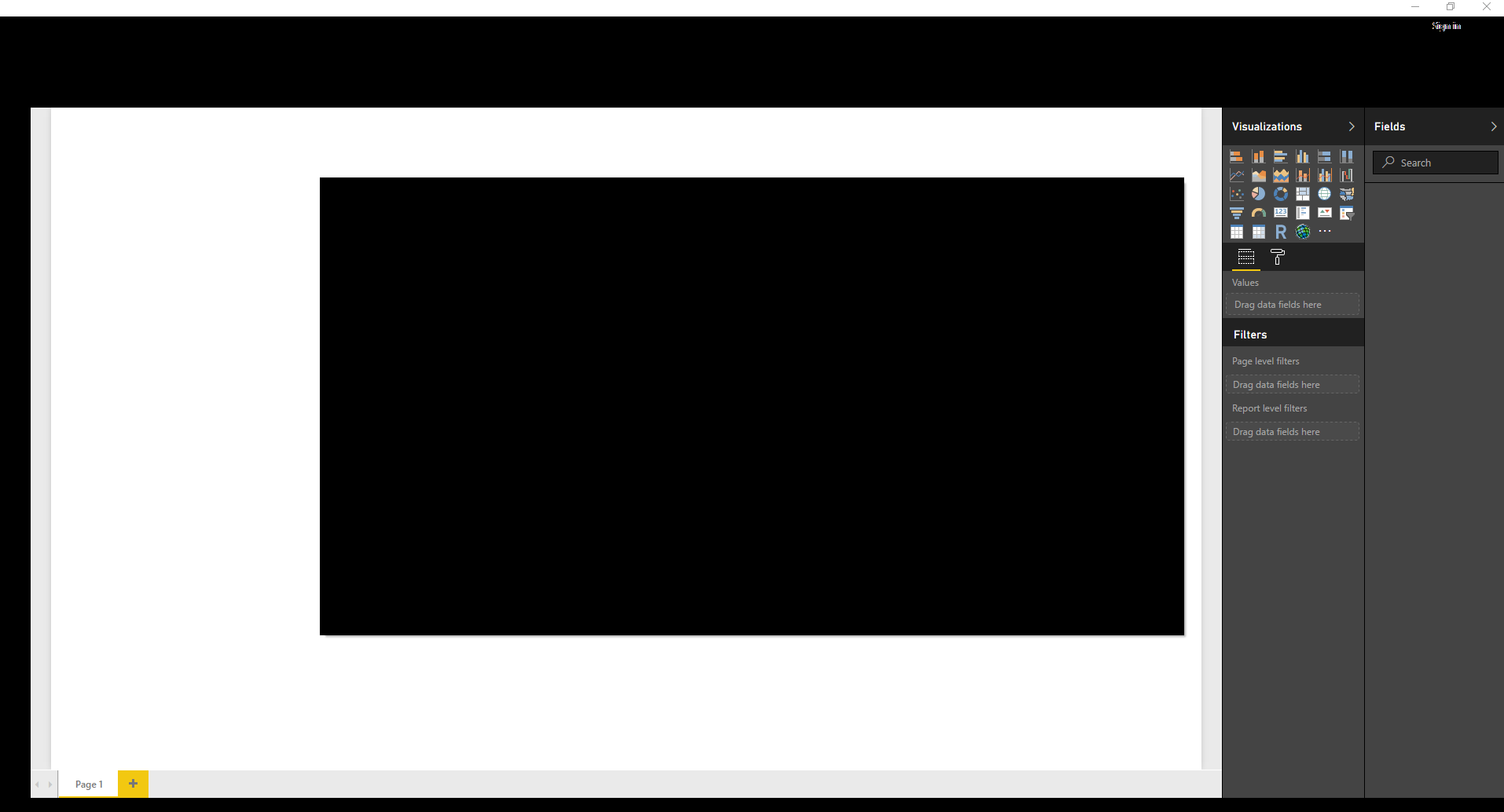 HELP! GUI is all black, can't use the tool! - Microsoft Fabric Community