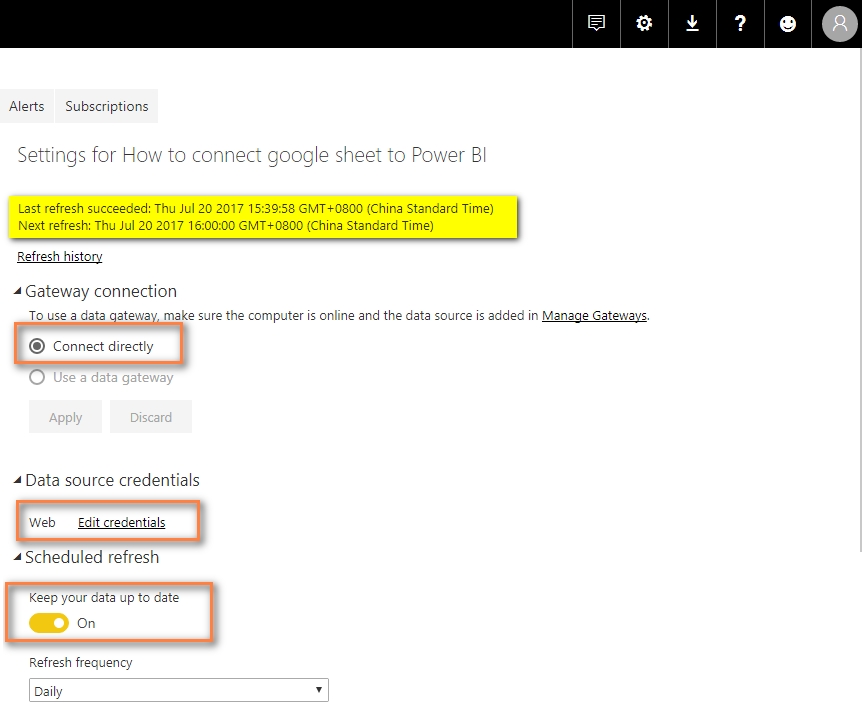 Solved: Re: How to connect google sheet to Power BI - Microsoft Fabric Community