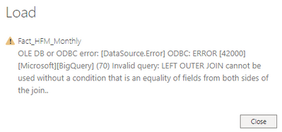 Solved: Problema que combina dos tablas de Biq Query - Microsoft Fabric ...