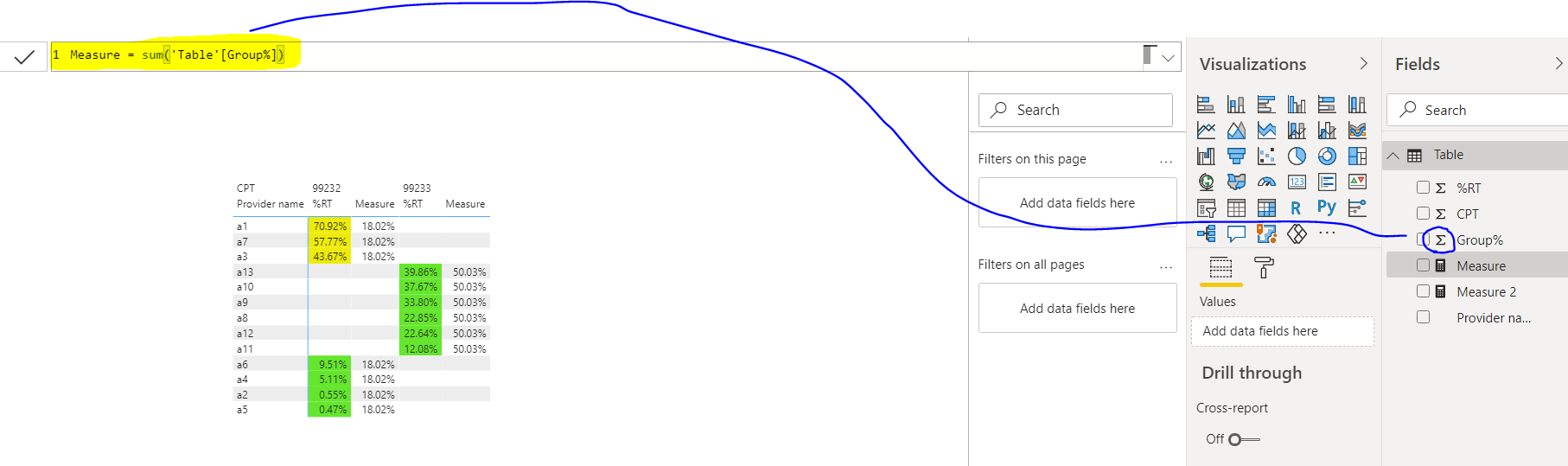 Solved: Create a new measure that has a caluclated measure - Microsoft ...