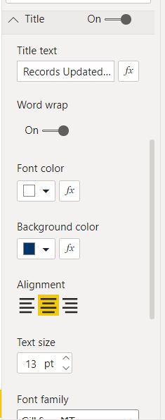 How to create theme for Title properties on all vi... - Microsoft ...