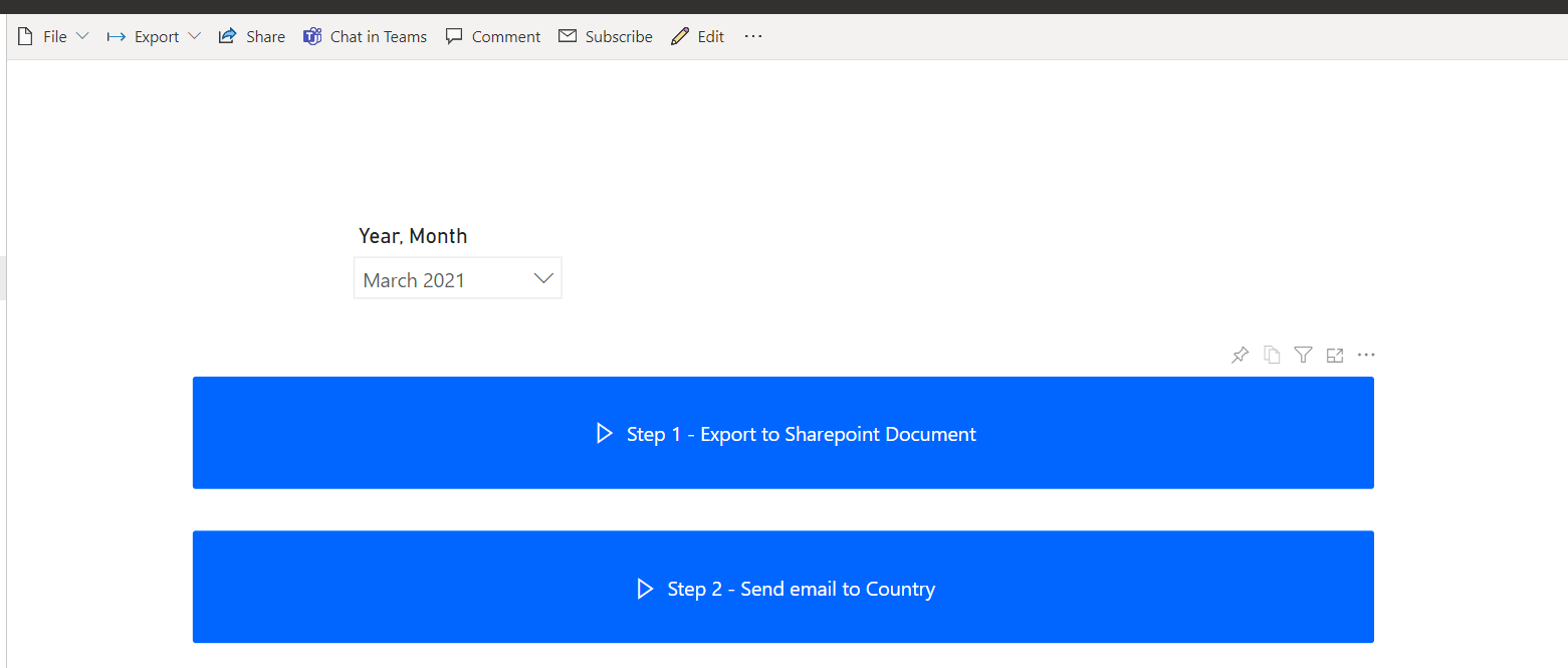 Power Automate button in Power BI - Microsoft Fabric Community