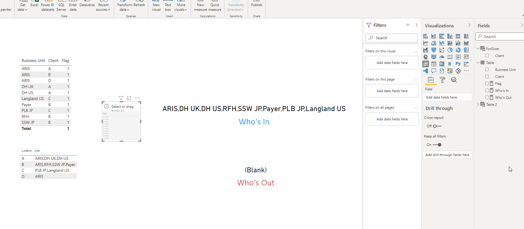 DAX formula for Client Matrix - Recognizing Busine... - Microsoft ...