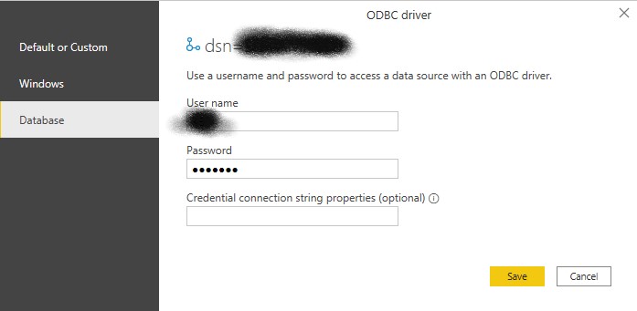 Solved: ODBC Connection String Properties Static Between R ...