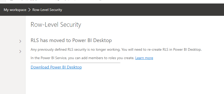 Solved: RLS has moved to Power BI Desktop? - Microsoft Fabric Community