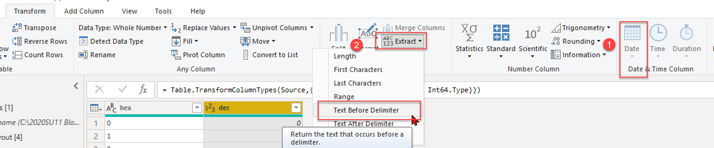 Solved: Excel Power Query - how to truncate data that is r ...