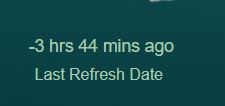 Solved: Last Refresh data issue - Microsoft Fabric Community