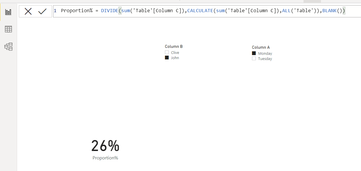 Solved: Visualization Help - Show Proportions in Pie Chart ...