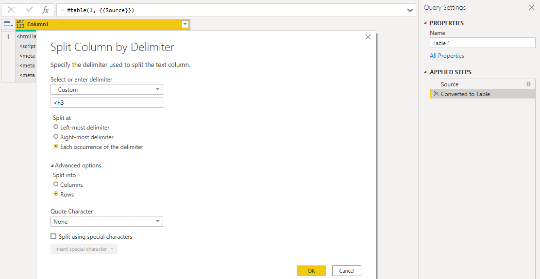 Solved: How to divide a column keeping the delimiter? - Microsoft ...