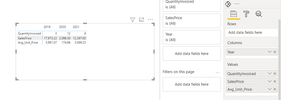 Solved: How to have 3 measure in a matrix year by year and ...