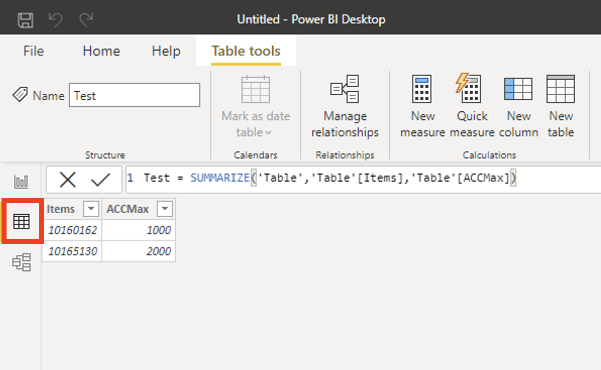 Create new aggregated table - Microsoft Fabric Community