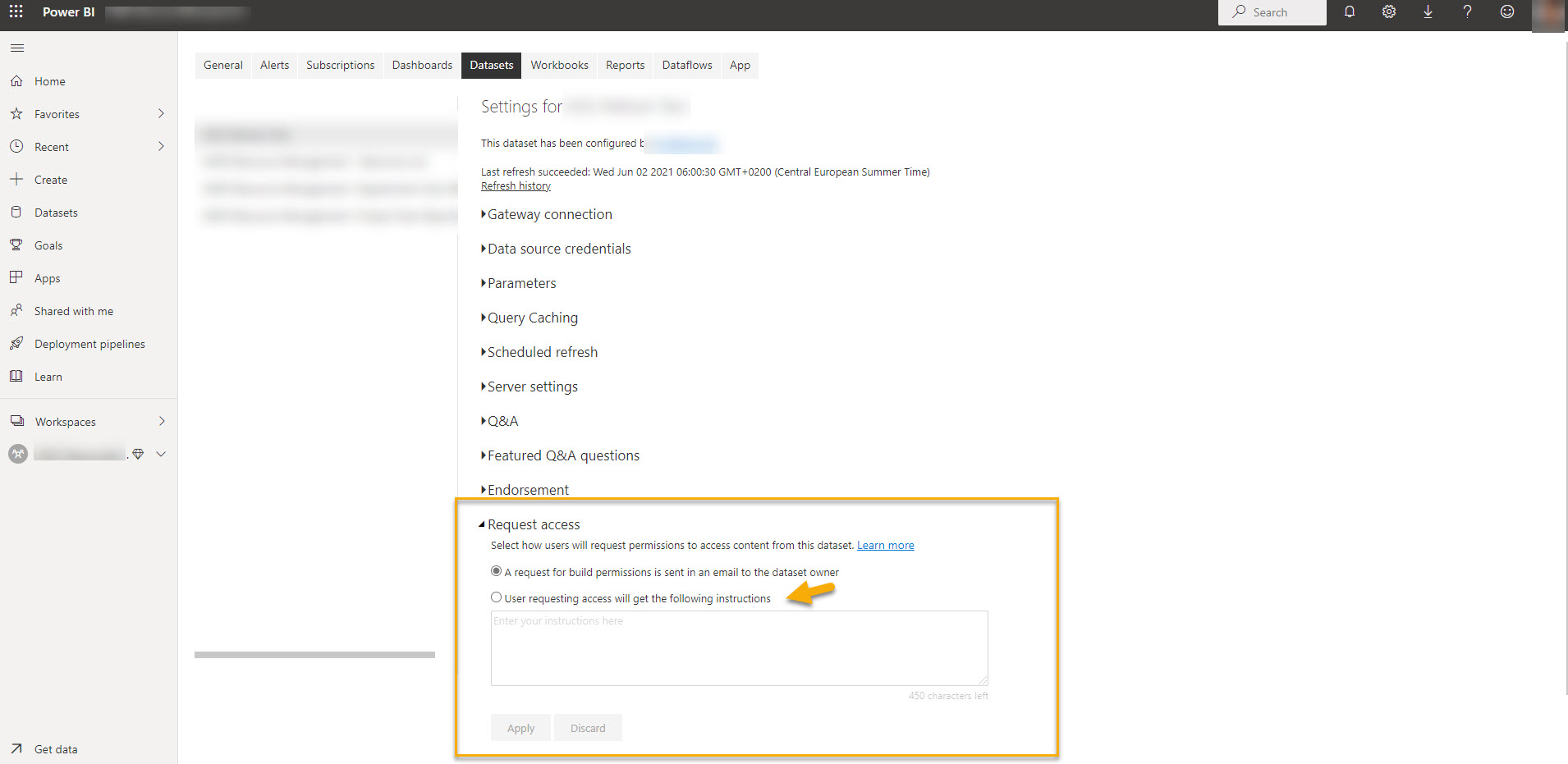Request Access: User requesting access will get th... - Microsoft ...