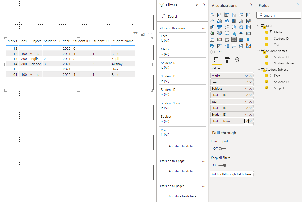 Solved Having A Denormalized Table From Multiple Tables I 2095