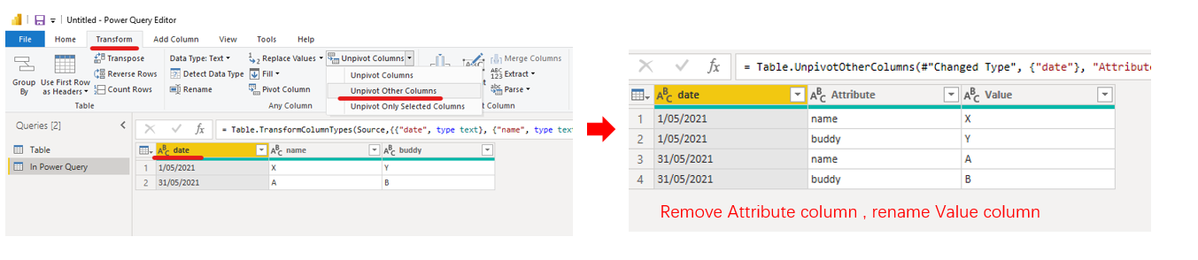 help rearranging data - Microsoft Fabric Community