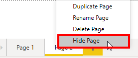 Disable page bar - Microsoft Fabric Community