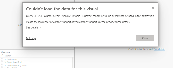 Row Level Security doesnt work with dynamic measur... - Microsoft ...