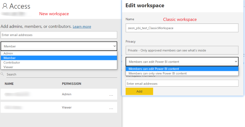 Solved: 2 different options for a workspace? - Microsoft Fabric Community