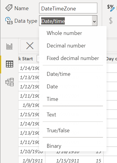 Solved: Showing latest Refresh Date as a DateTimeZone (Dat ...
