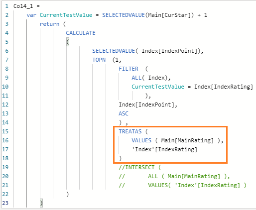 Solved: Combine TREATAS with Calculate function - Microsoft Fabric Community