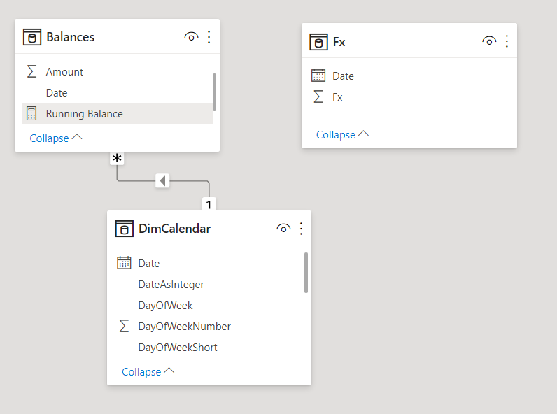 Measure to convert running balance based on Fx rat... - Microsoft ...