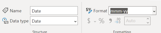 Solved: How to get format of Month "MMM-YY" in matrix view - Microsoft ...