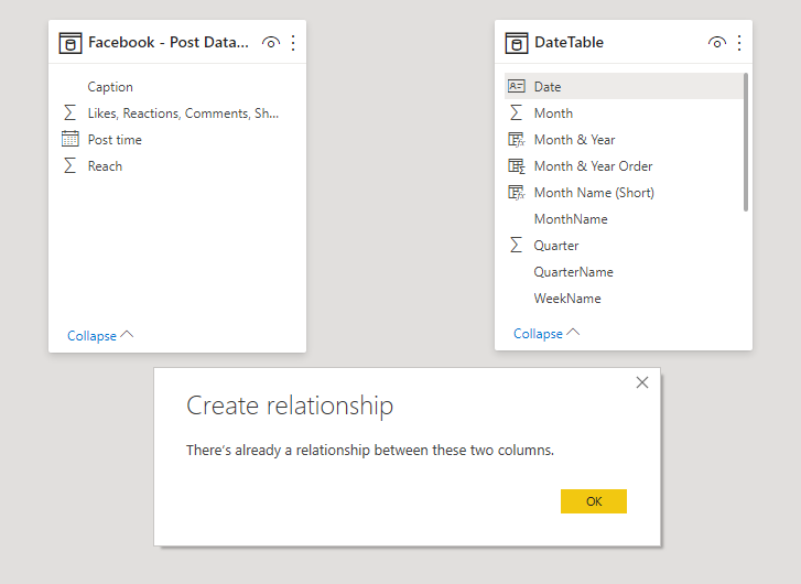 Solved: Relationship issue - Microsoft Fabric Community