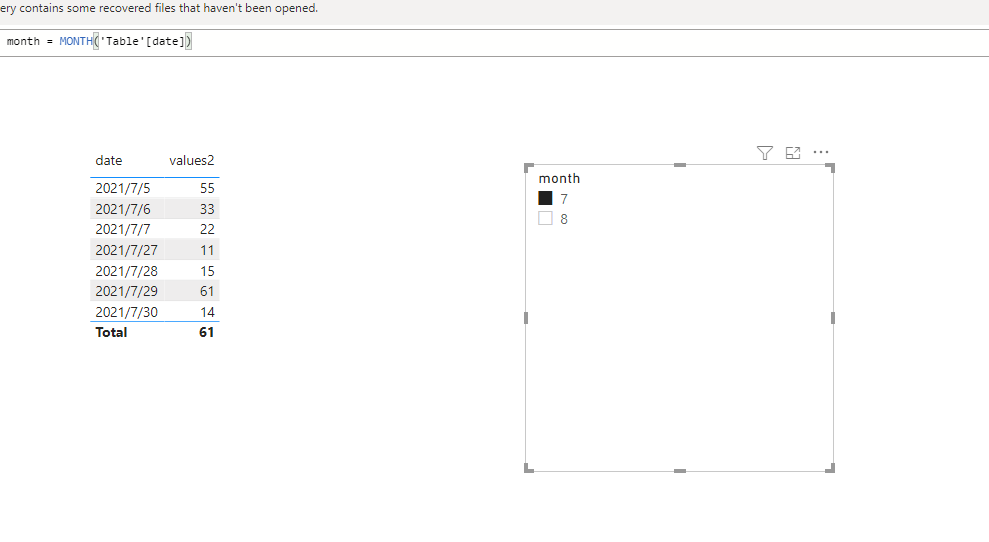 Solved: By default need to show last 7 days data on report - Microsoft ...