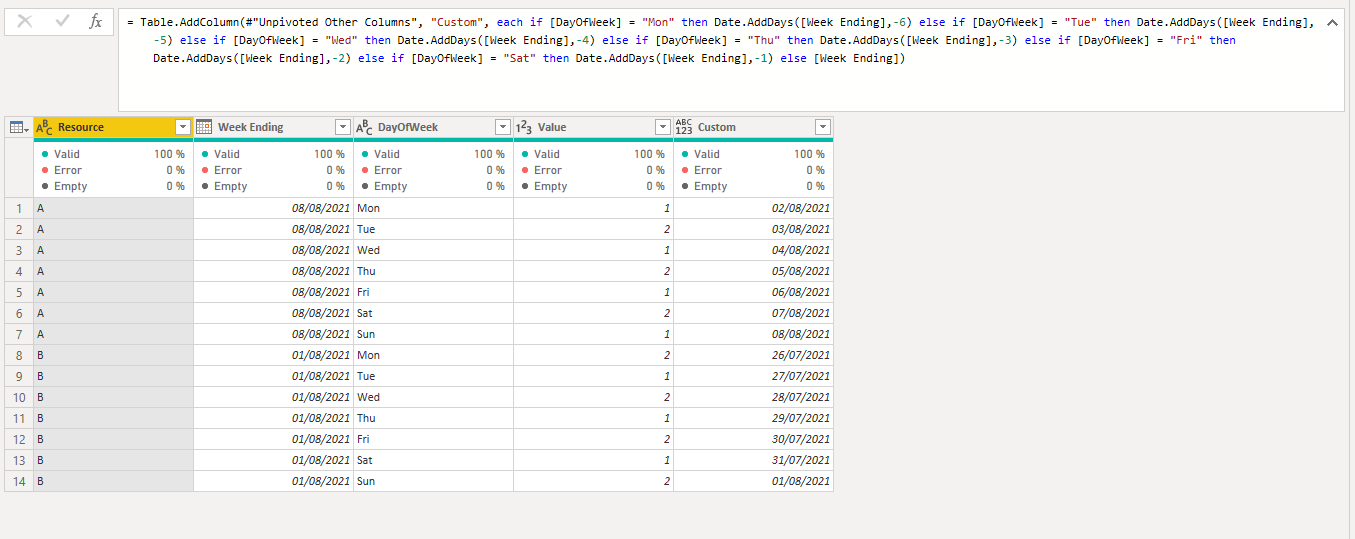 Solved: Calculating the date of a day based on a week endi ...