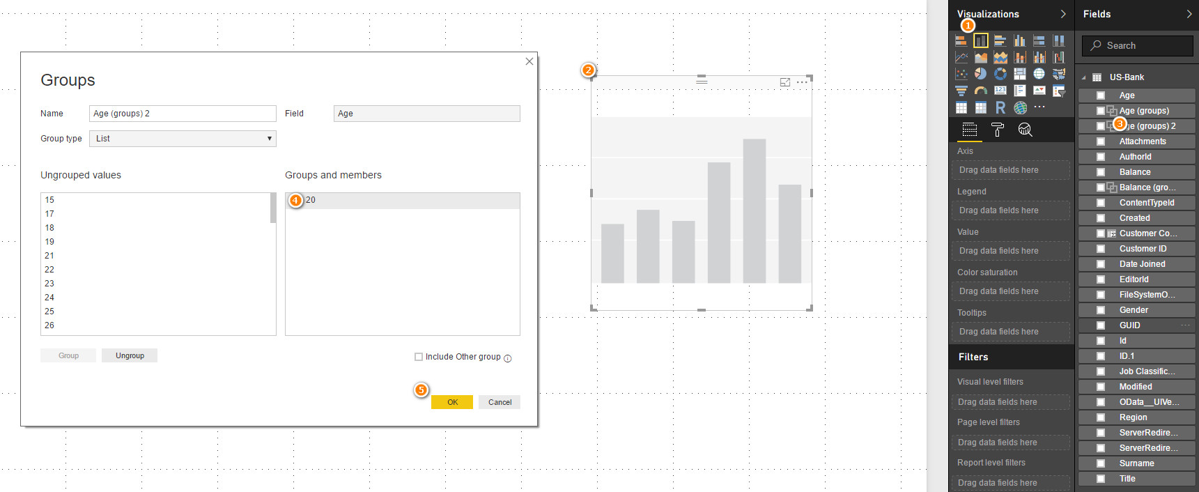 Solved: Display the Age range using Power BI (Standpoint O ...