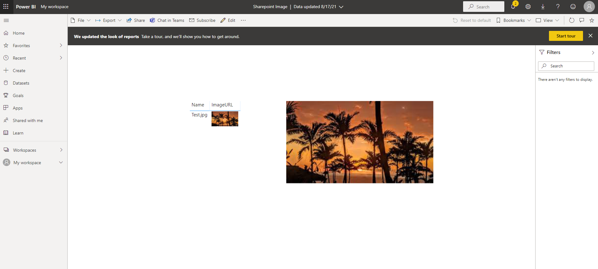 Images stored on SharePoint broken image icon - Microsoft Fabric Community
