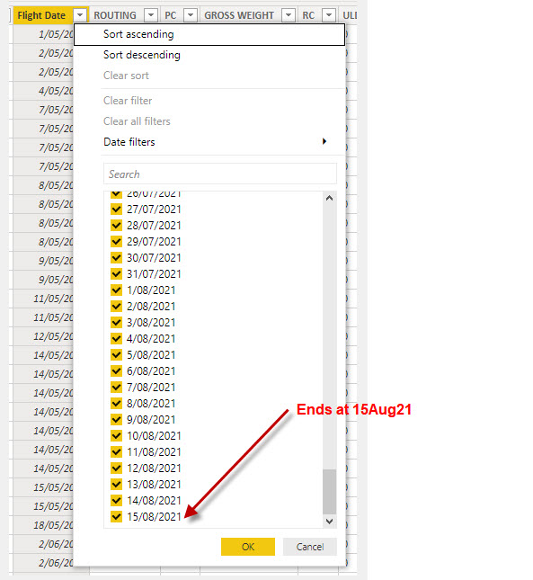 Solved: Slicer visulization shows extra months that are no... - Microsoft Fabric Community