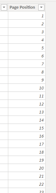 Solved: Dax: Calculate page row by page location - Microsoft Fabric ...