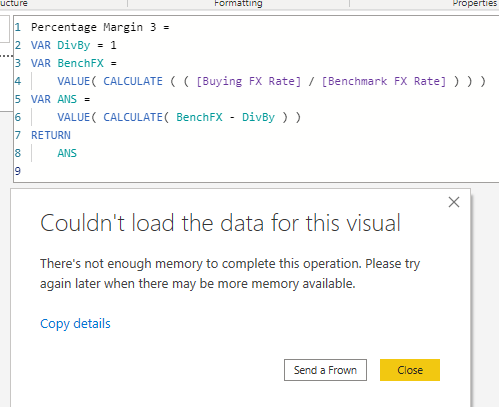 Solved: DAX FORMULA VARIABLE HELP - Microsoft Fabric Community