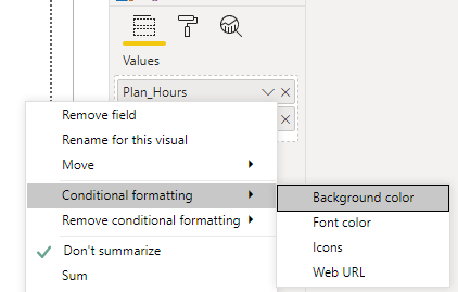 Solved: How to change background color of cells in a table ...