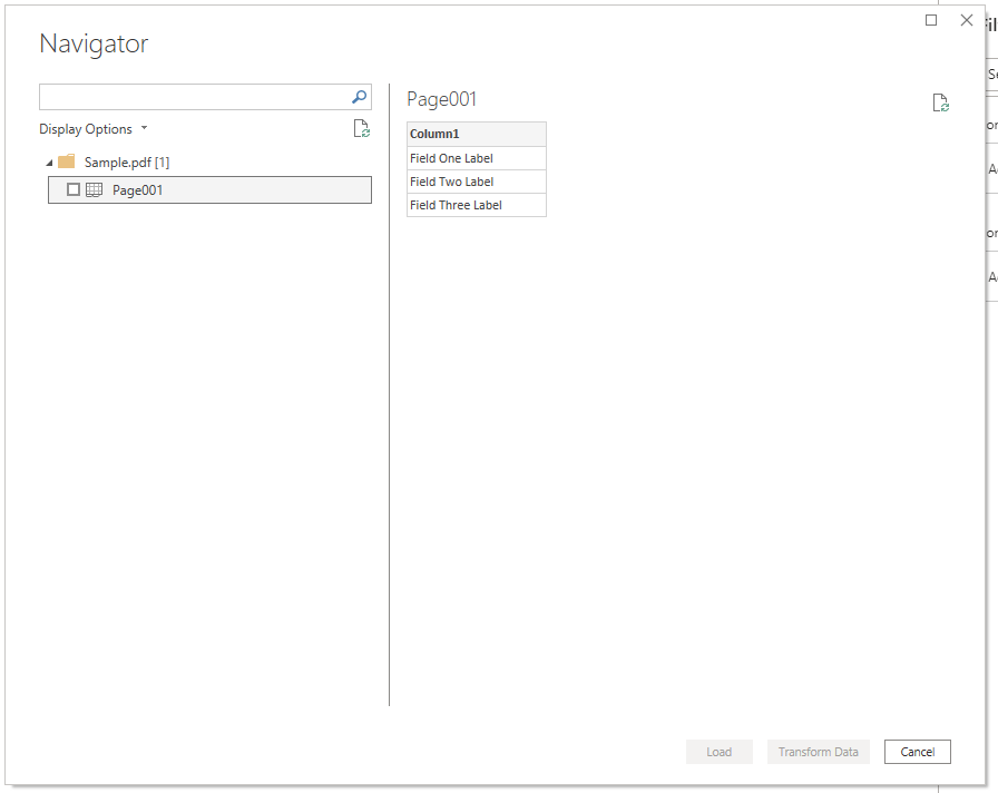 PDF fillable forms, getting data into Power BI - Microsoft Fabric Community