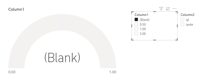 Gauge chart showing (Blank) Instead of my value - Microsoft Fabric ...