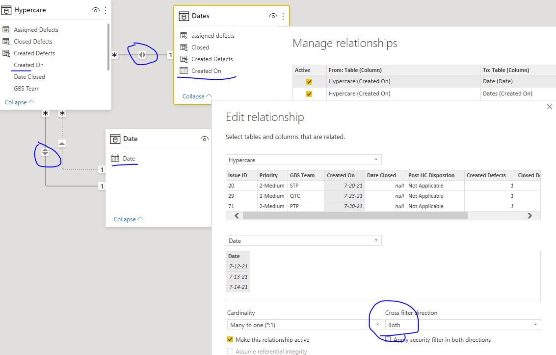 Visualization interacting with data model - Microsoft Fabric Community