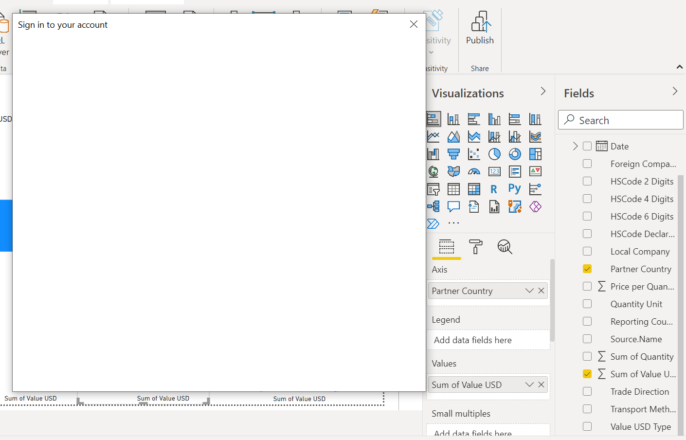 Blank pop up error when trying to sign into PBI se... - Microsoft ...