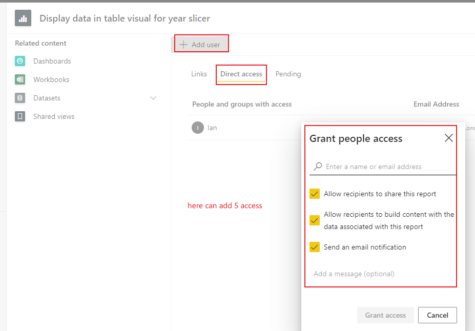 Separate permissions in the Power Bi service appli... - Microsoft ...