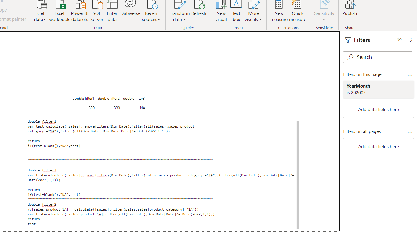 measure with two filter functions - Microsoft Fabric Community