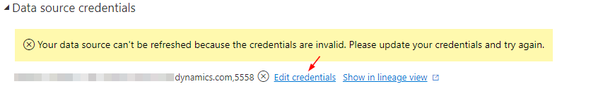 Solved: Dynamics 365 TDS endpoint credentials not working ...