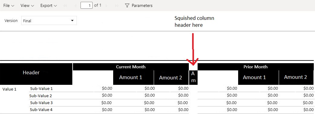 Solved: Paginated Report in PBI Service - Column Header Re ...