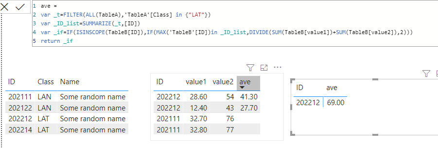 Solved: how to filter a column in measure based on other c ...