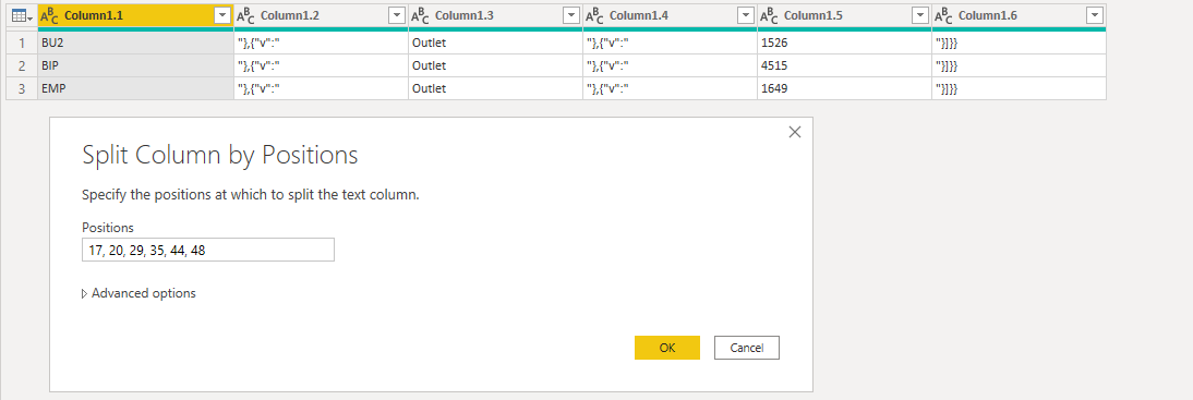Solved: Random Characters in Text Column - Microsoft Fabric Community