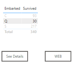 Solved: Button behavior similar to a drill through button - Microsoft ...