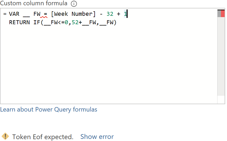 Solved: Date table with fiscal week numbers - Microsoft Fabric Community